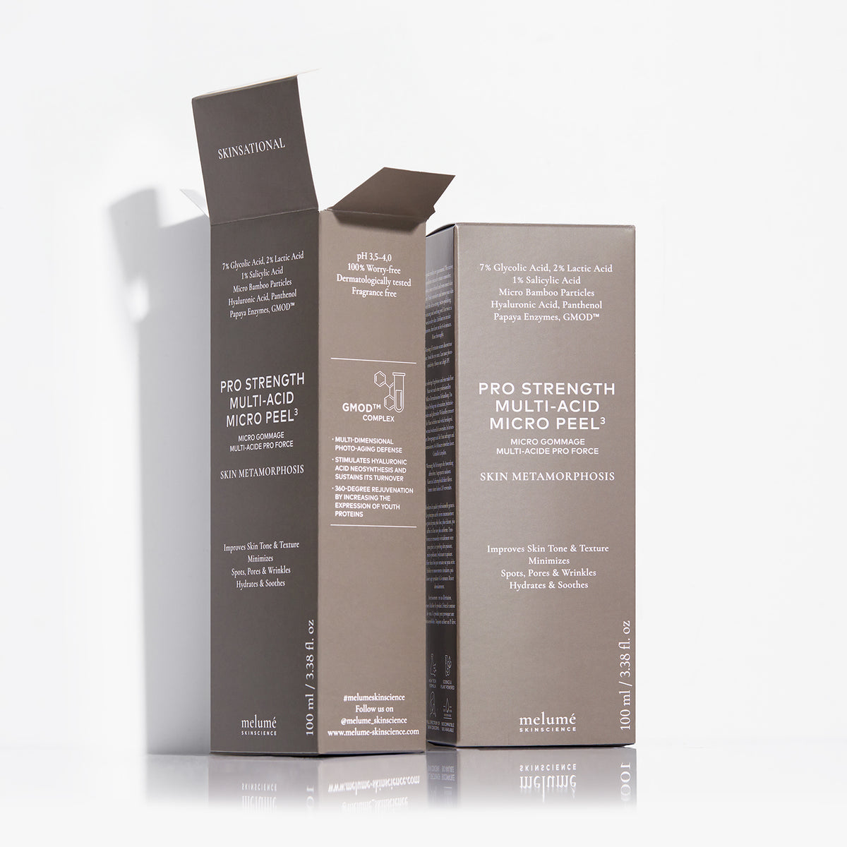 Melumé Pro Strength Multi-Acid Micro Peel³ - Shop online now | Aiya ...